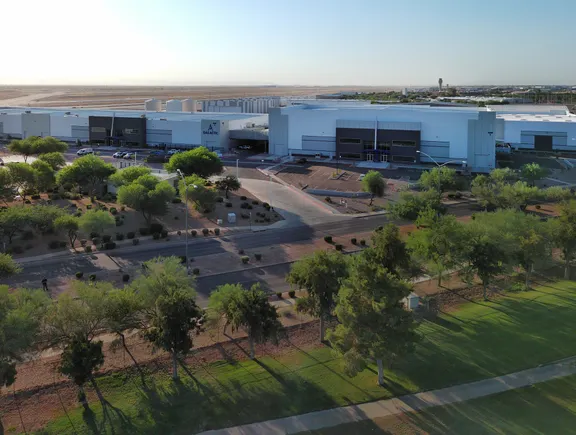 Virgin Galactic opens Arizona commercial spaceship factory ...