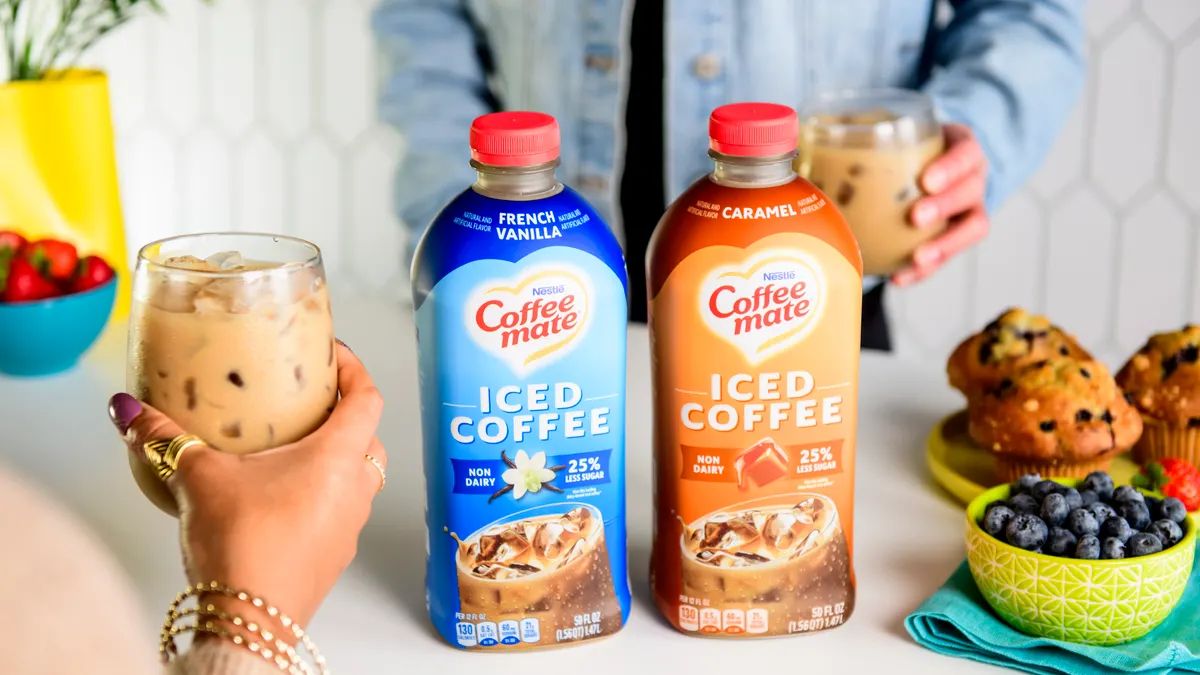 Nestle expands Coffee mate creamer into fast growing iced coffee Food Dive