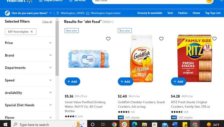 Walmart makes it easier to shop SNAP-eligible items online | Grocery Dive