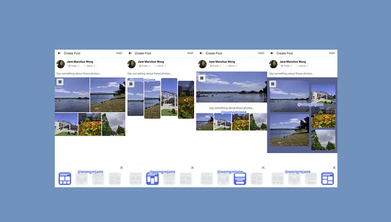 Facebook Tests New Photo Layout Options for Multi-Image Posts | Social ...
