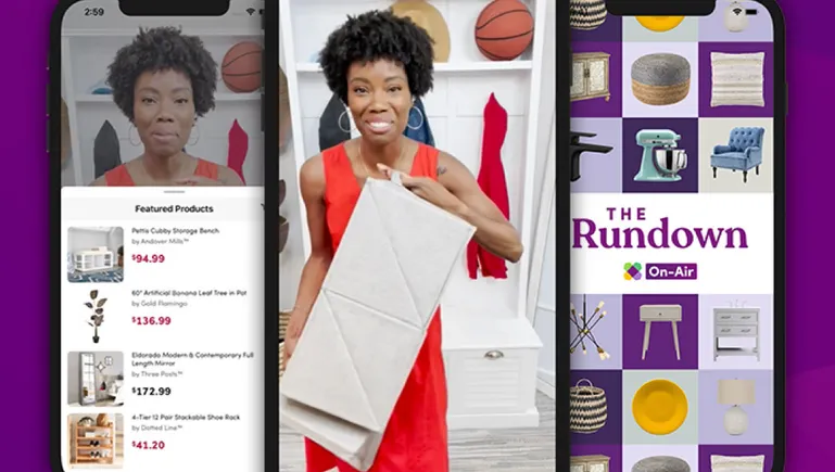 Wayfair launches in-app video commerce experience | Retail Dive