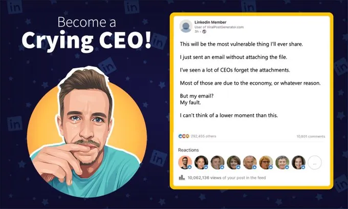 New App Churns Out Customizable Examples Of Viral Linkedin Posts