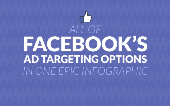 All of Facebook's Ad Targeting Options in One Infographic [Infographic ...