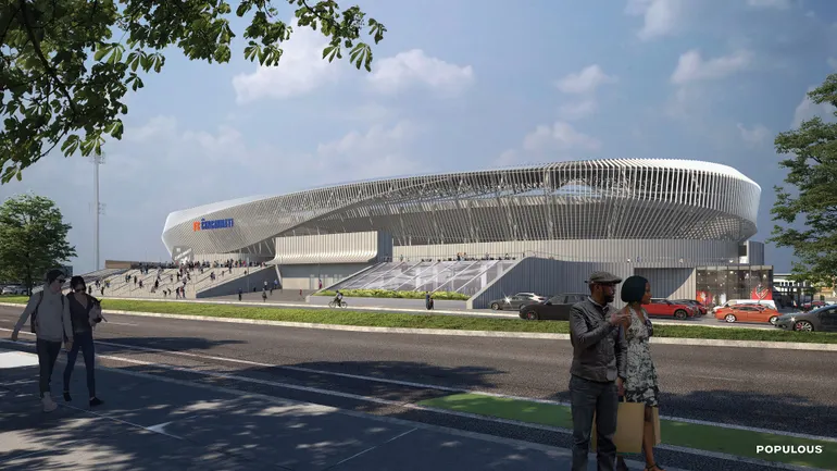 Populous unveils FC Cincinnati stadium design | Construction Dive