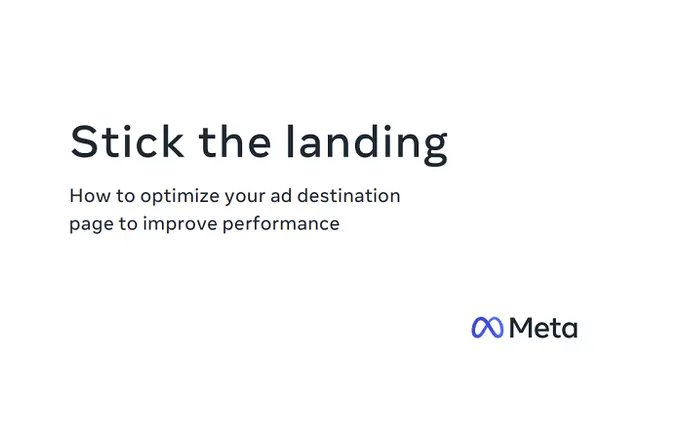 Meta Publishes New Guide on Landing Page Best Practices | Social Media ...