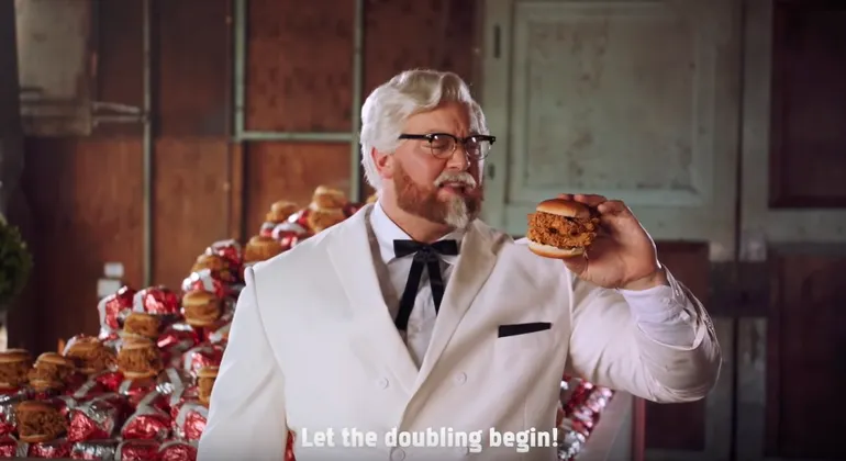 KFC ropes in World's Strongest Man to pull 700 lbs. of fried chicken ...