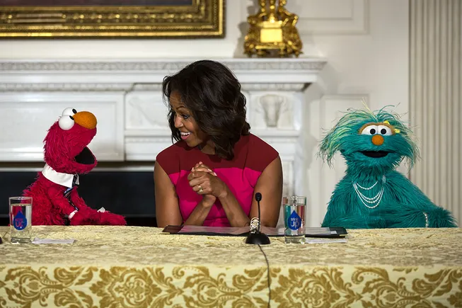 Sesame Street characters join First Lady's Let's Move initiative, waive ...
