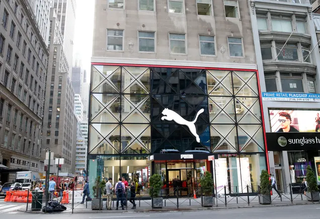 Puma opens flagship store with sports, product tech | Retail Dive