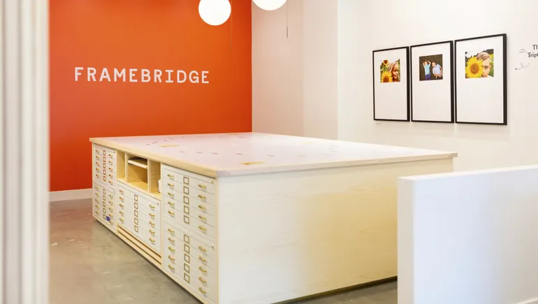 Framebridge steps into brick and mortar with DC store | Retail Dive