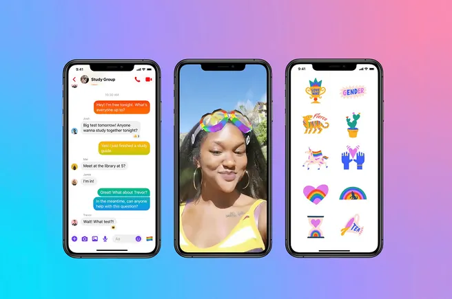 Facebook Adds New feed Backgrounds, Stickers and Effects for Pride ...