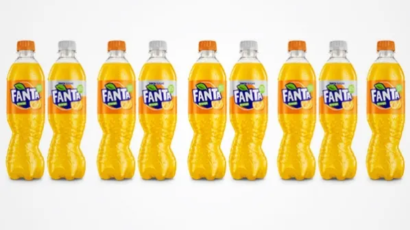 Bending the rules, Fanta twists its way to a new bottle design | Food Dive