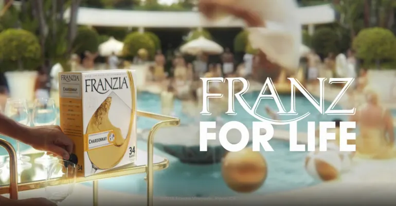 Franzia wine toasts millennials with 'Franz for Life' campaign ...