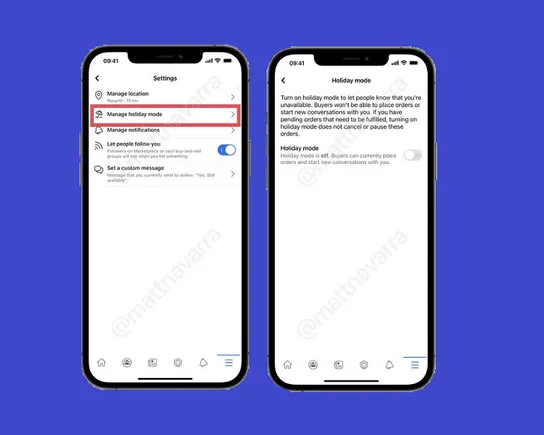 Facebook Adds 'Holiday Mode' Option to Marketplace | Social Media Today