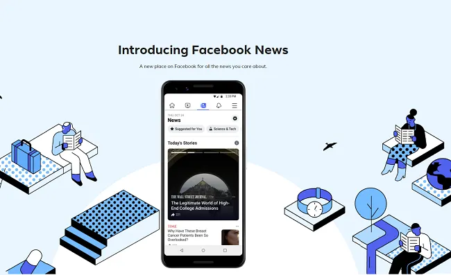 Facebook Launches Facebook News, a Dedicated Tab for News Content ...