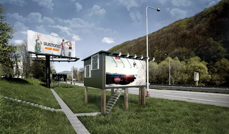 Homeless in Slovakia could live under billboards in tiny houses ...