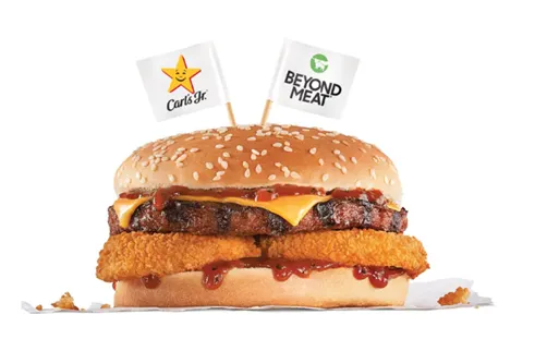 Carl's Jr. grills up second Beyond Meat burger | Restaurant Dive