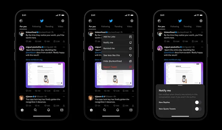 Twitter Experiments with New Option to Get Notifications on Tweet ...