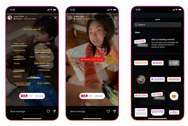 Instagram Provides New Stories Engagement Options With Custom ‘Add ...
