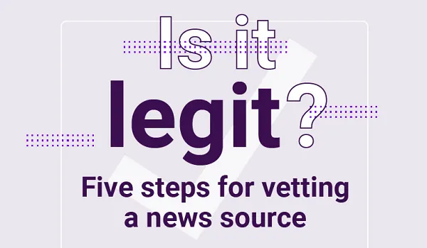 Five Tips for Vetting News Sources Online [Infographic] | Social Media ...