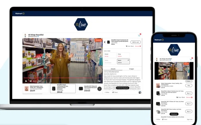 Walmart moves further into livestream shopping | Retail Dive