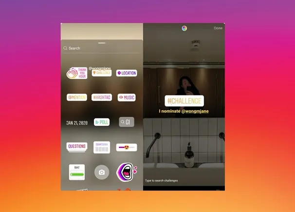 Instagram is Testing a New 'Challenge' Sticker to Prompt User ...