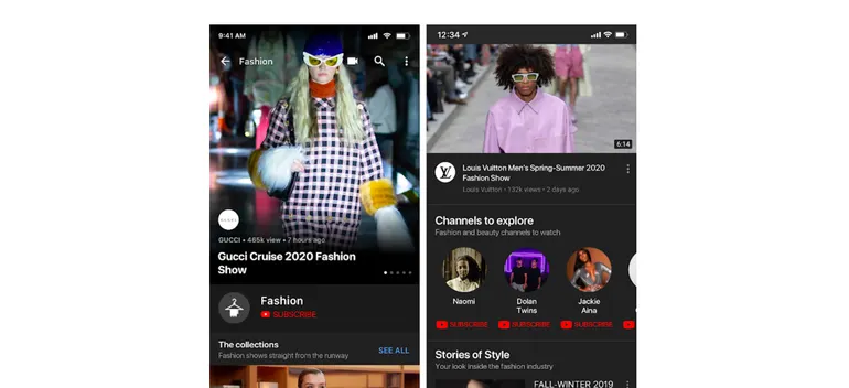 YouTube hits the catwalk with /Fashion hub | Marketing Dive