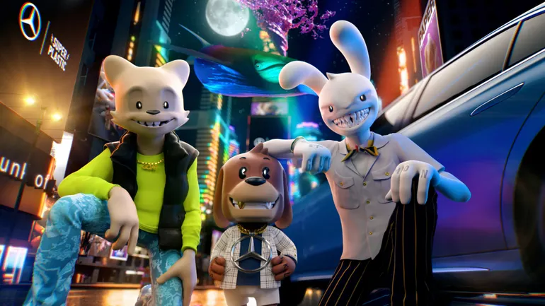 Mercedes-Benz reimagines iconic nodding dog ornament as virtual ...