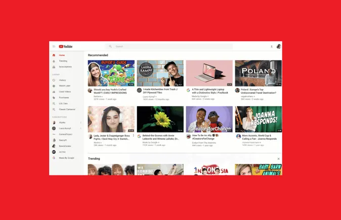 YouTube Launches Updated Desktop and Tablet App Layout | Social Media Today