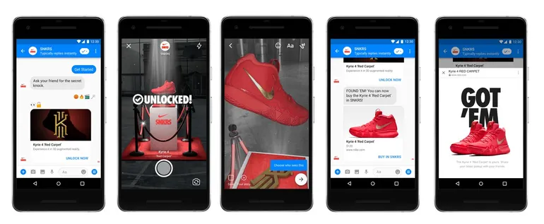 Nike sells out of Facebook Messenger sneaker drop in less than an hour ...